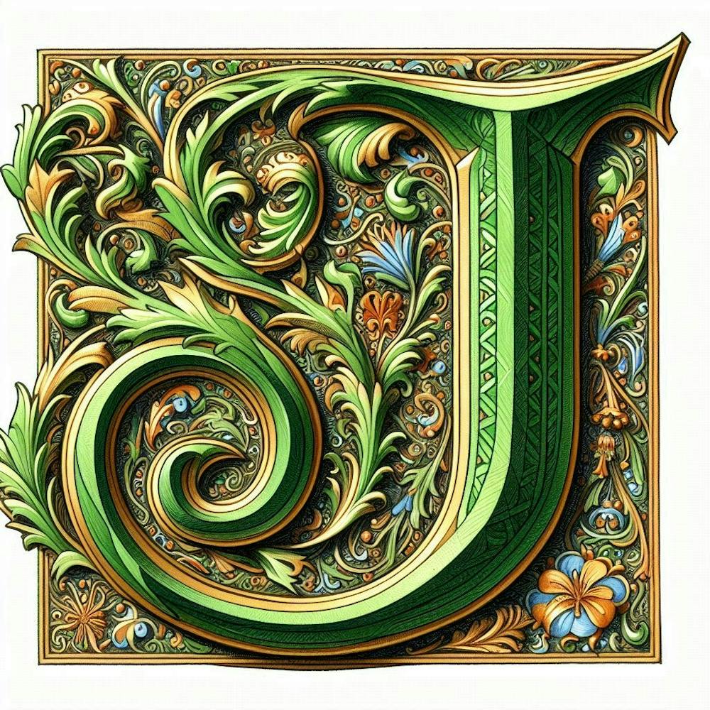 Letter J 2 Art Print by Sipan – Fy!