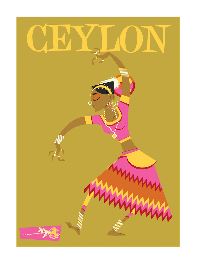 Fly Aeromundo Ceylon Art Print by daviz – Fy!