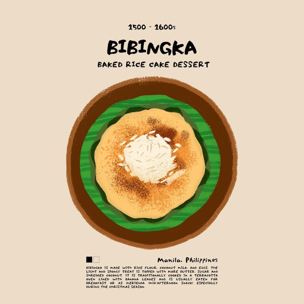 Bibingka Square Art Print by Red Hearts Studio – Fy!