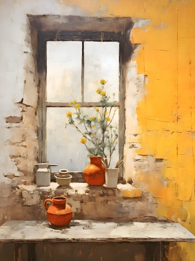 Old Stone Farm Warm Tones 5 Art Print by S.K. Coghlan – Fy!
