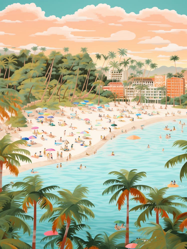 Palawan Beach Sentosa Island 1 Art Print by Sand & Surf Prints – Fy!