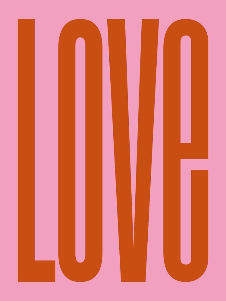 Rust Love Art Print by Proper Good Prints – Fy!