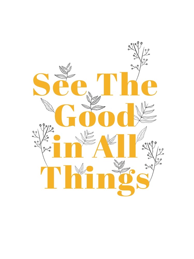 See The Good Art Print by Niamh Illustrates – Fy!