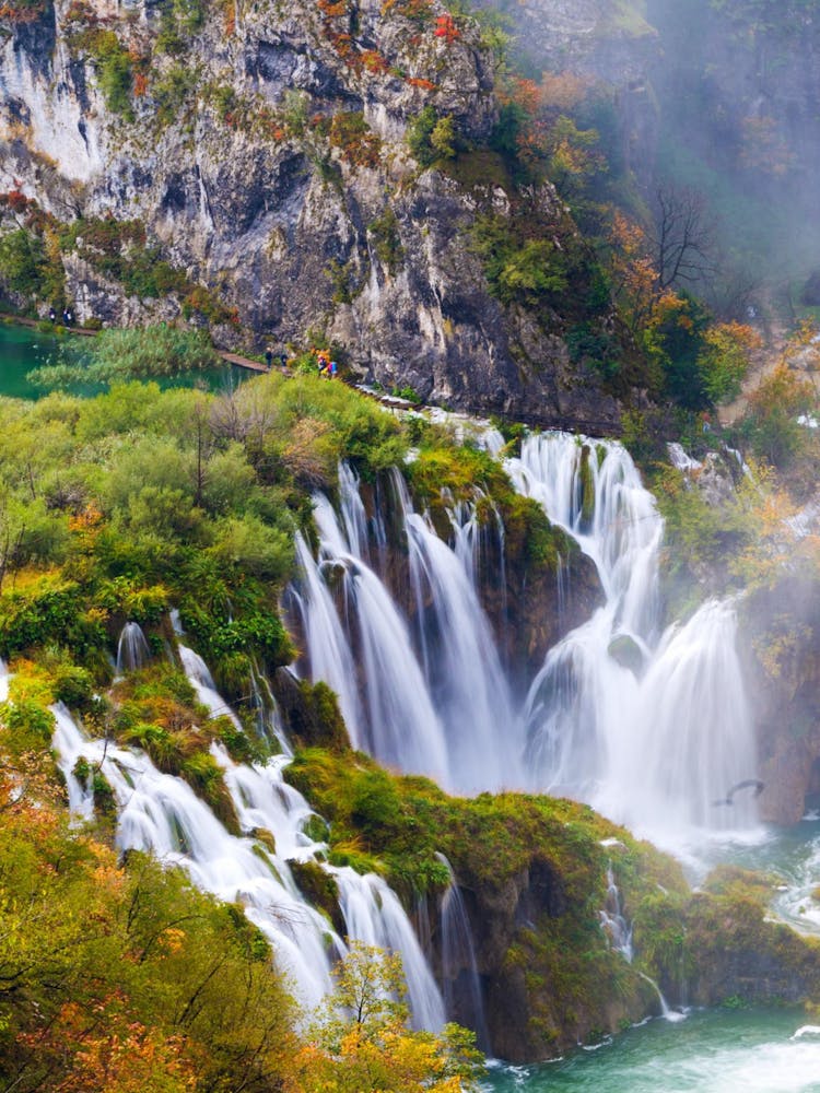 Waterfalls In Plitvice Art Print by Murofy – Fy!