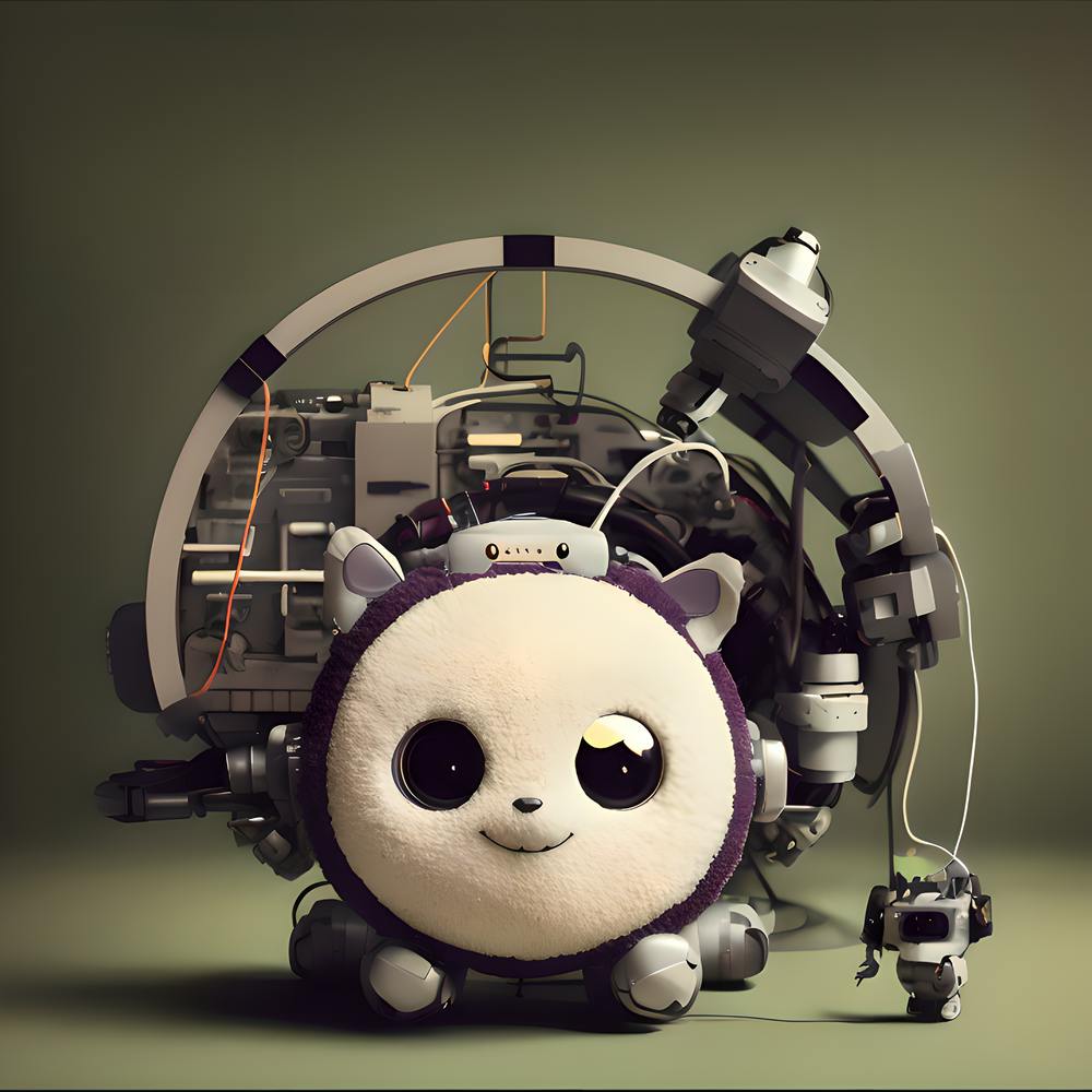 Robot Teddy Bear Art Print by Smulock – Fy!