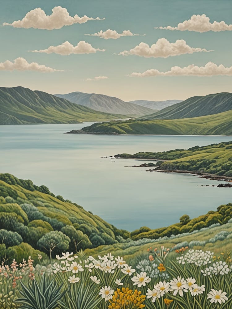 Celtic Lake no1 Art Print by Daydream Pacific – Fy!