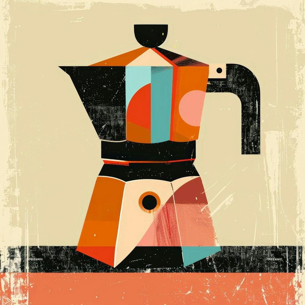 Coffee Maker 12 Art Print by Moving Clouds Art – Fy!