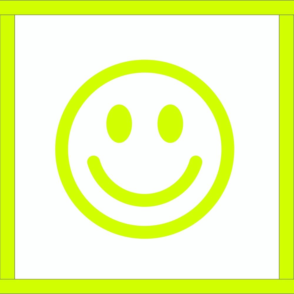 Smiley Face Lime Art Print by Trendy Wendy – Fy!