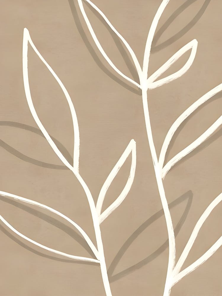 Tan Leaves Art Print by botros zaki – Fy!