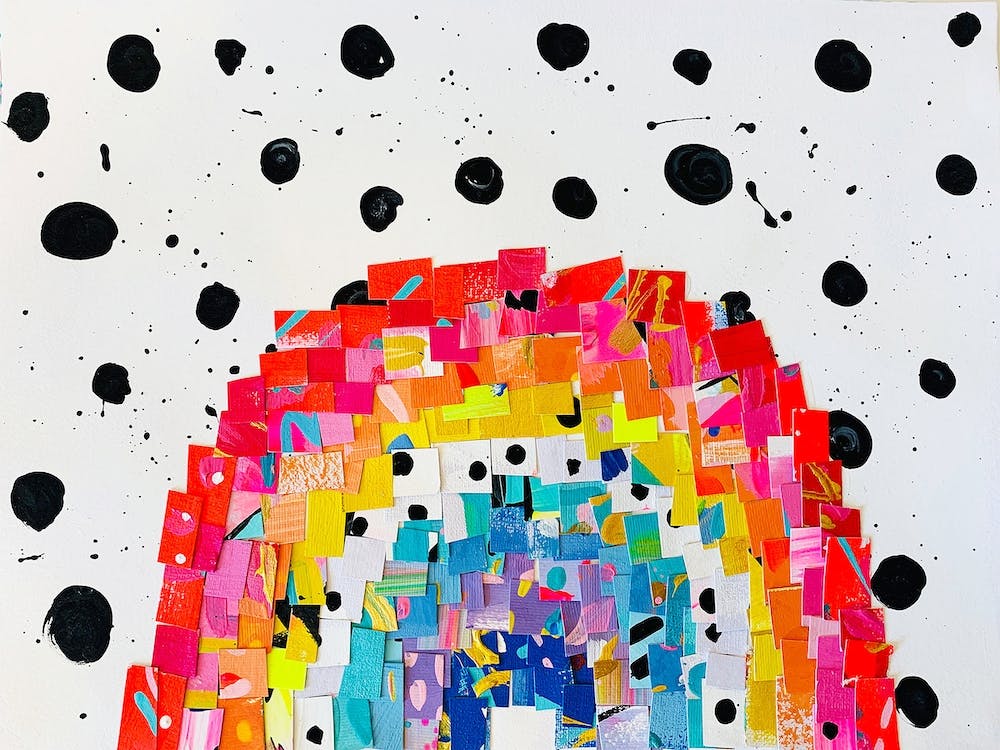 Dotty Rainbow Art Print by Zinome – Fy!