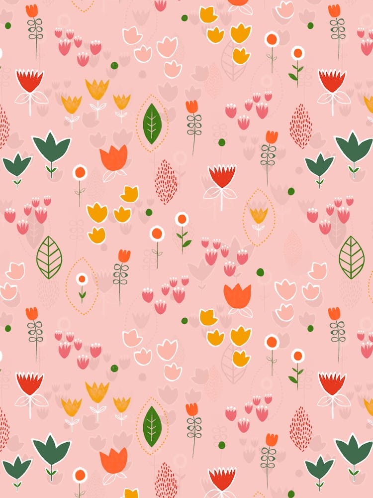Fineshade Wood - Pink Art Print by Fy!