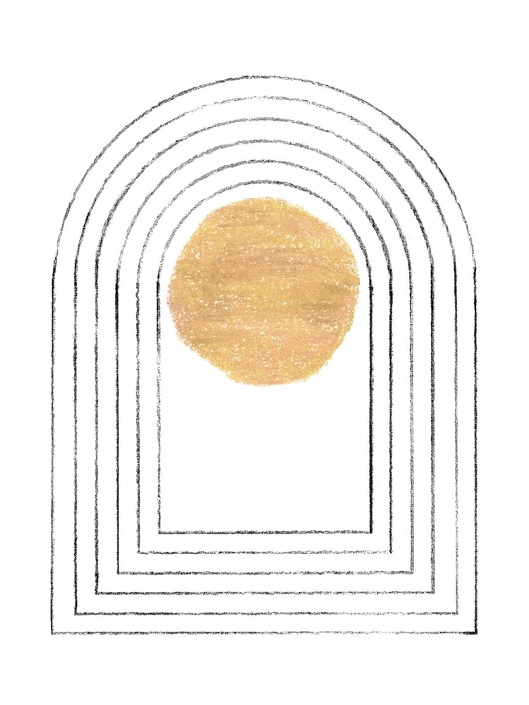 Sun in the arch Art Print by Whale's Way – Fy!