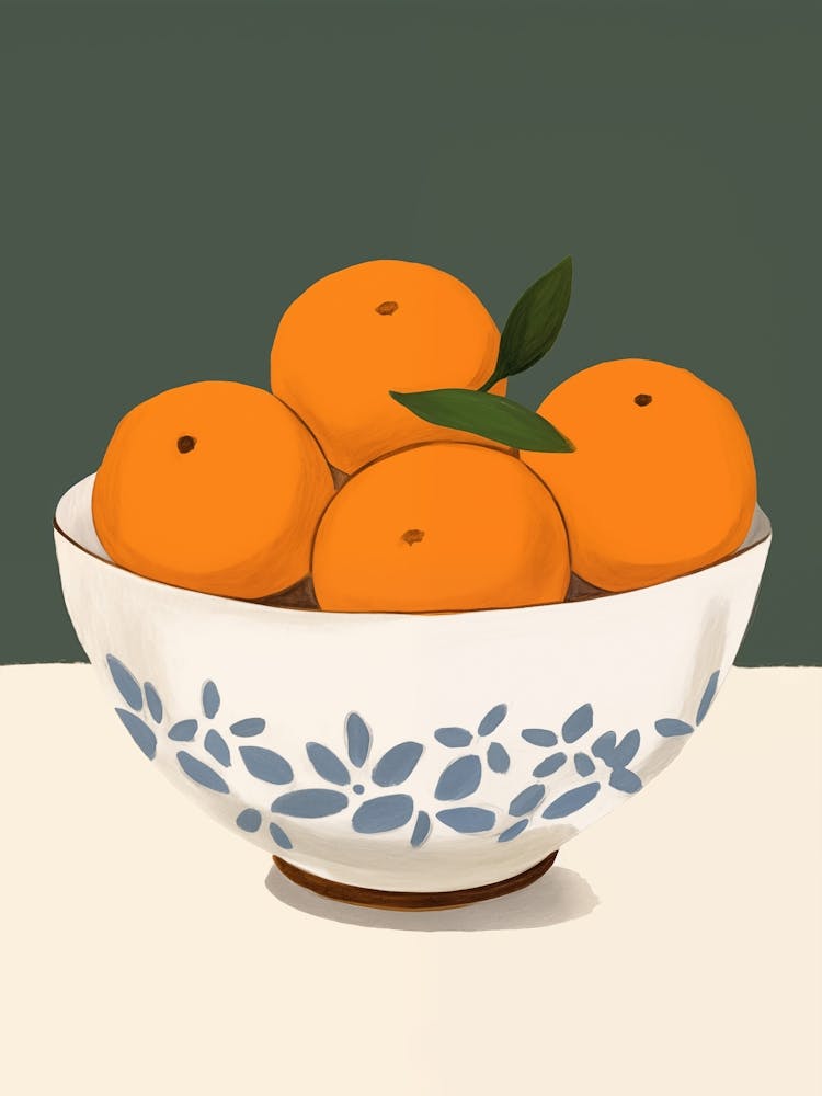 Boho Bella Vita 26 Oranges 1 Art Print by Boho Print Collection – Fy!