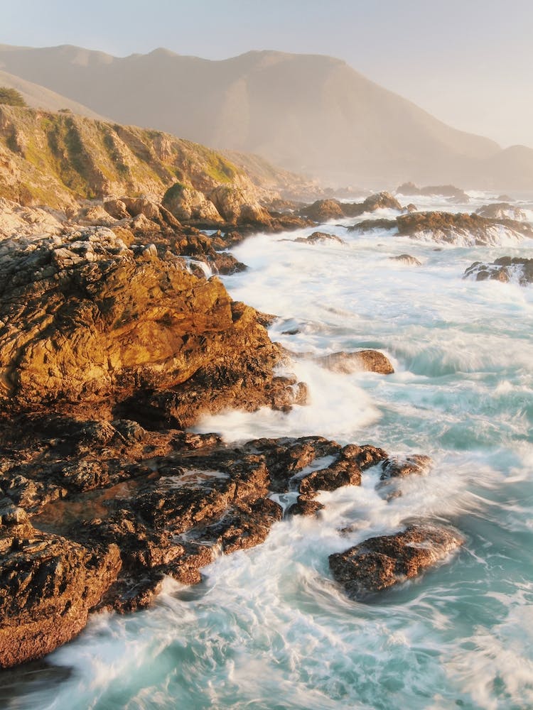 Choppy Ocean Waters Art Print by Golden Saguaro – Fy!