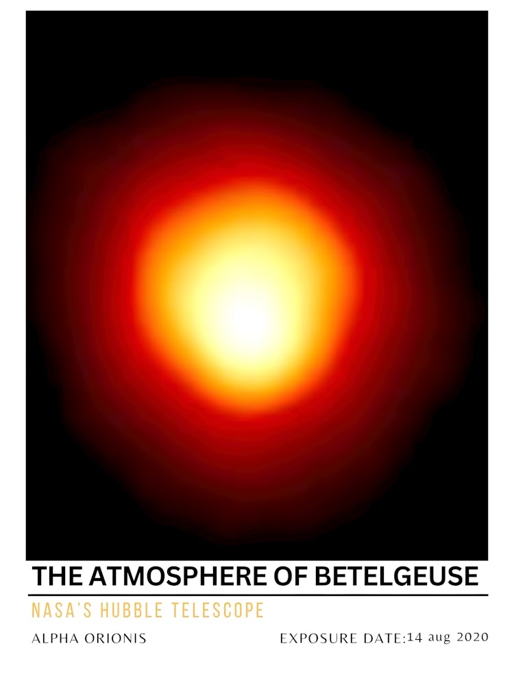 Atmosphere Of Betelgeuse Art Print by Artbyn – Fy!
