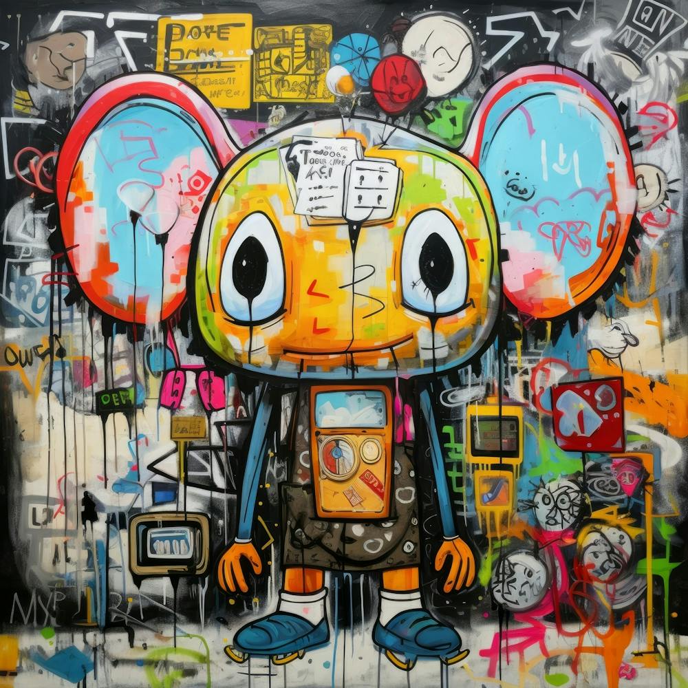 Laz 93 35 Graffiti Express Kids Edition 9 Art Print by LAZAR STUDIO – Fy!