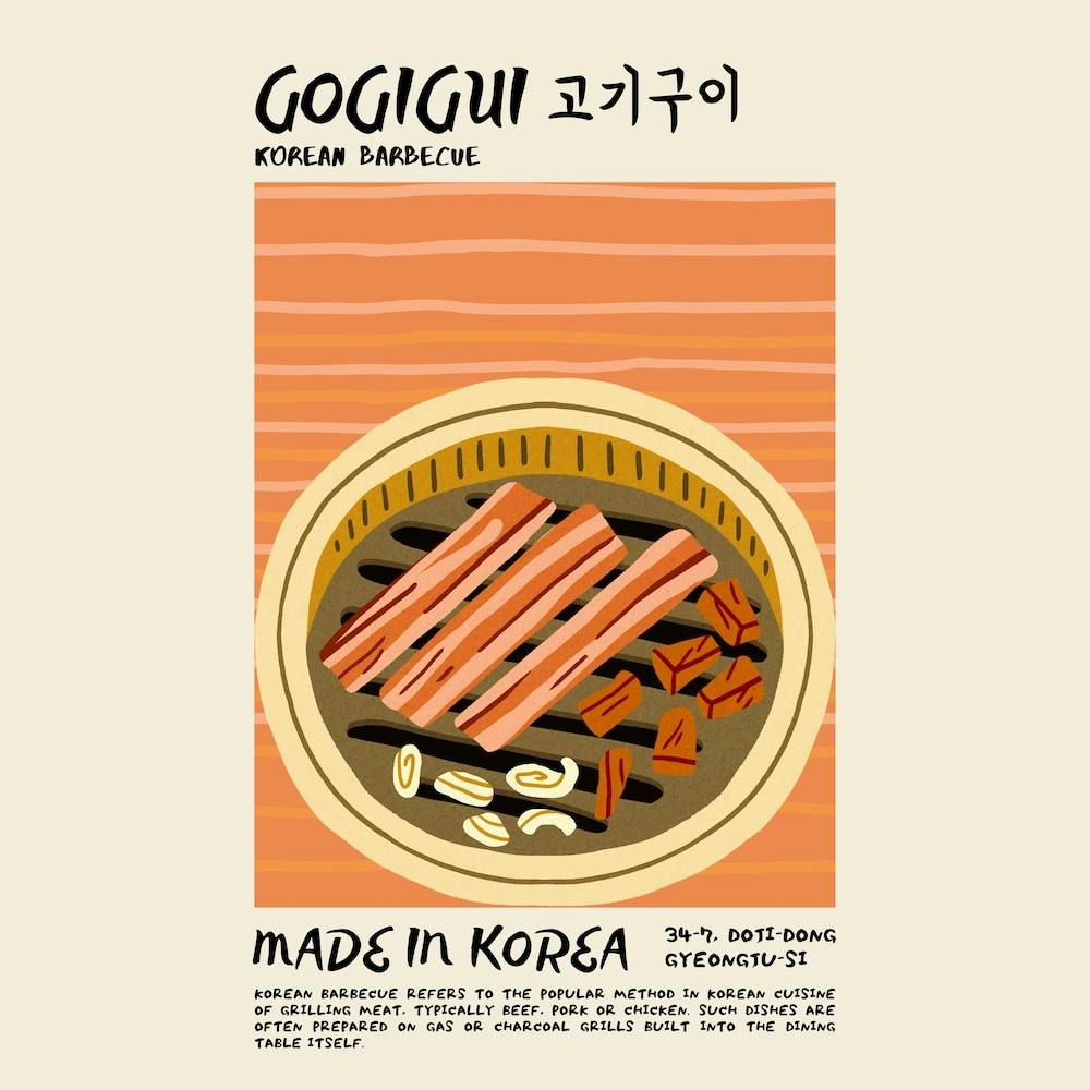Gogigui Square Art Print by Red Hearts Studio – Fy!