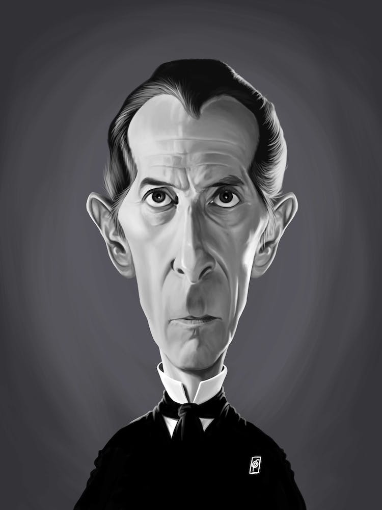Peter Cushing Art Print by Rob Snow – Fy!