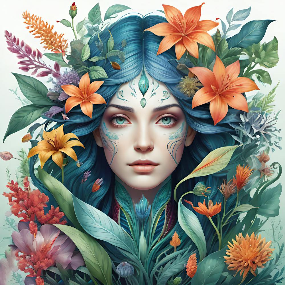 LOOK OF SADNESS 403 Art Print by 33Designerarte – Fy!
