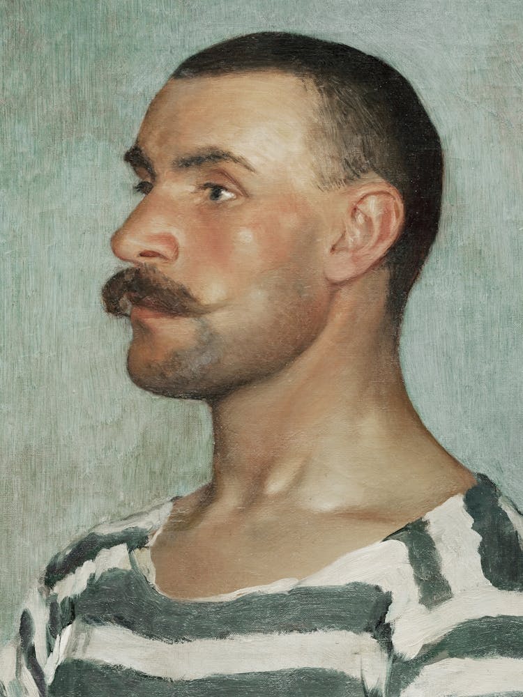 Portrait Of A Prisoner Art Print by artist love – Fy!