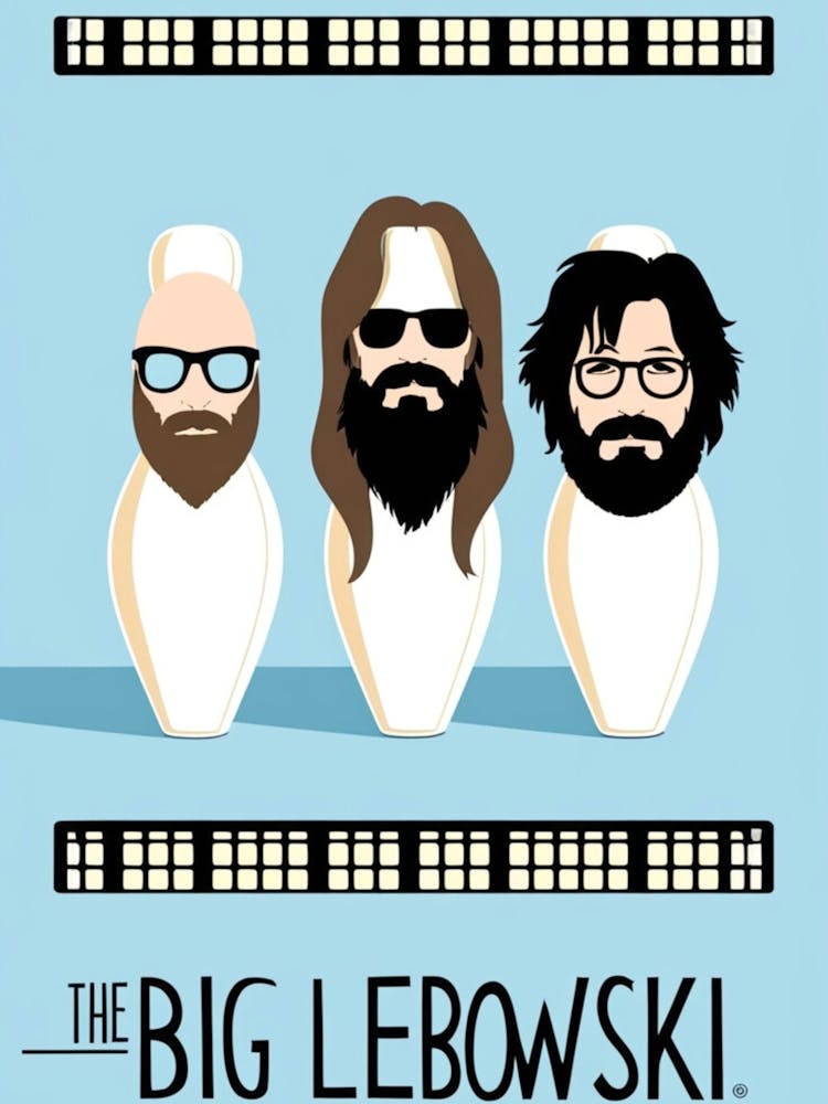 Big Lebowski 2 Art Print by Len Len – Fy!