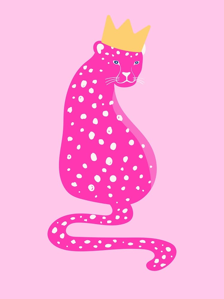 Polka Dot Leopard 1 Art Print by botros zaki – Fy!