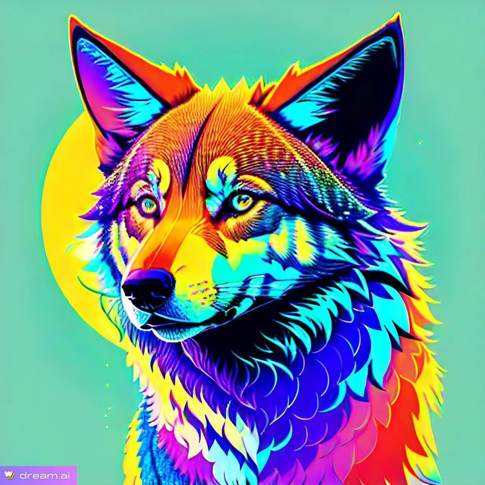 Artsy Fox Art Print by Cyan Nuara – Fy!