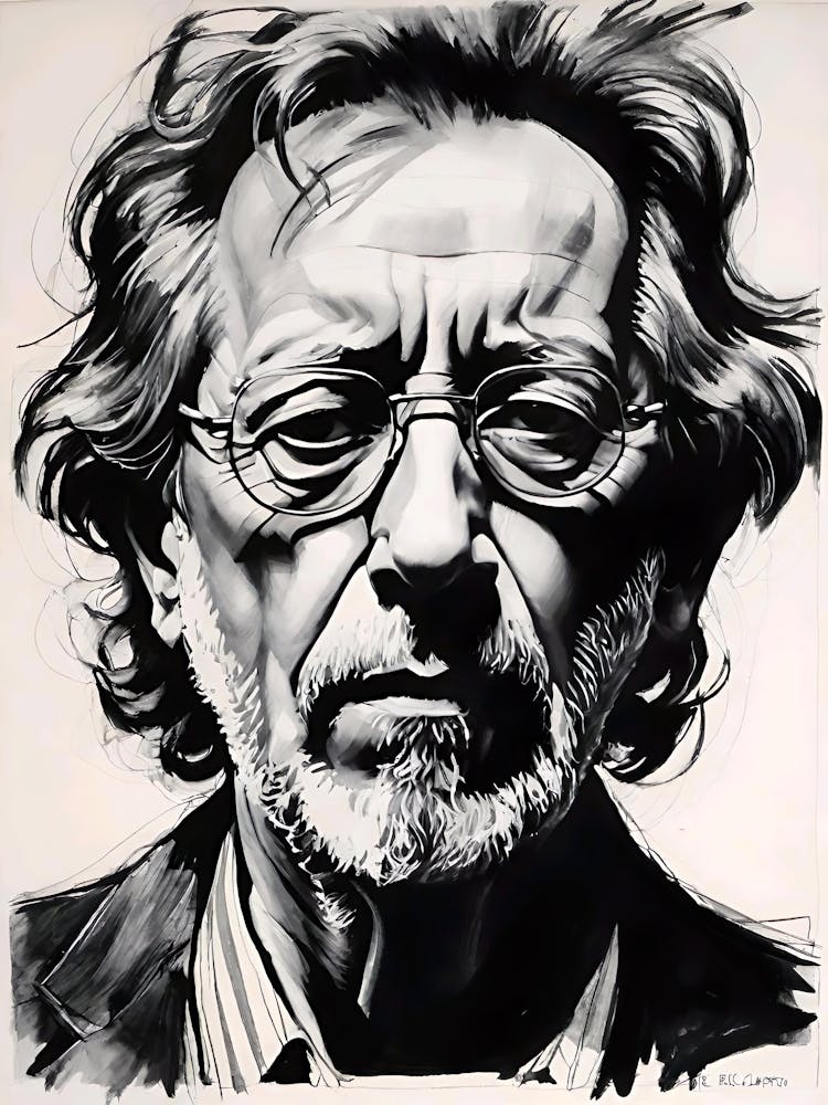 Eric Clapton Art Print by Sobalvarro – Fy!