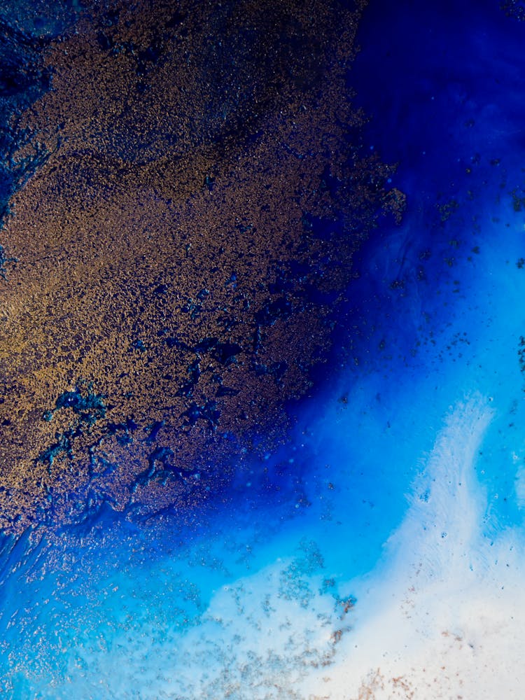 The Big Blue 3 Art Print by Abstract Art – Fy!