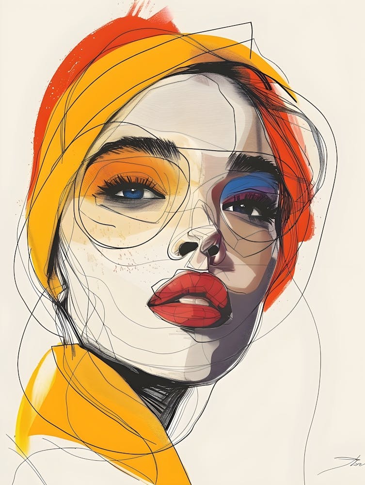 Contemporary Woman 28 Art Print by S.K. Coghlan – Fy!