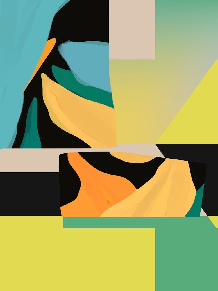 Modern Abstraction 07 Art Print by Gaite – Fy!