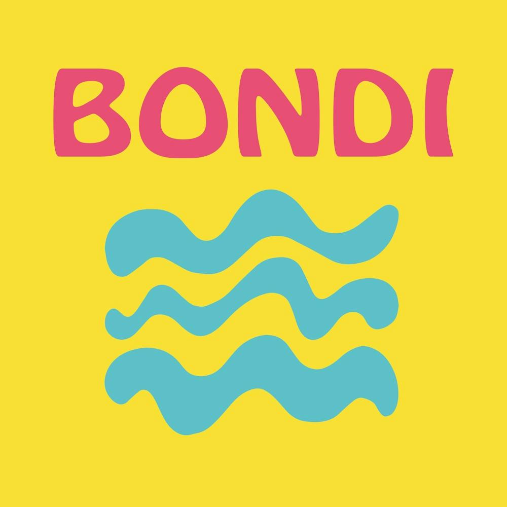 Bondi Bold Illustration Art Print by Blim and Blum – Fy!