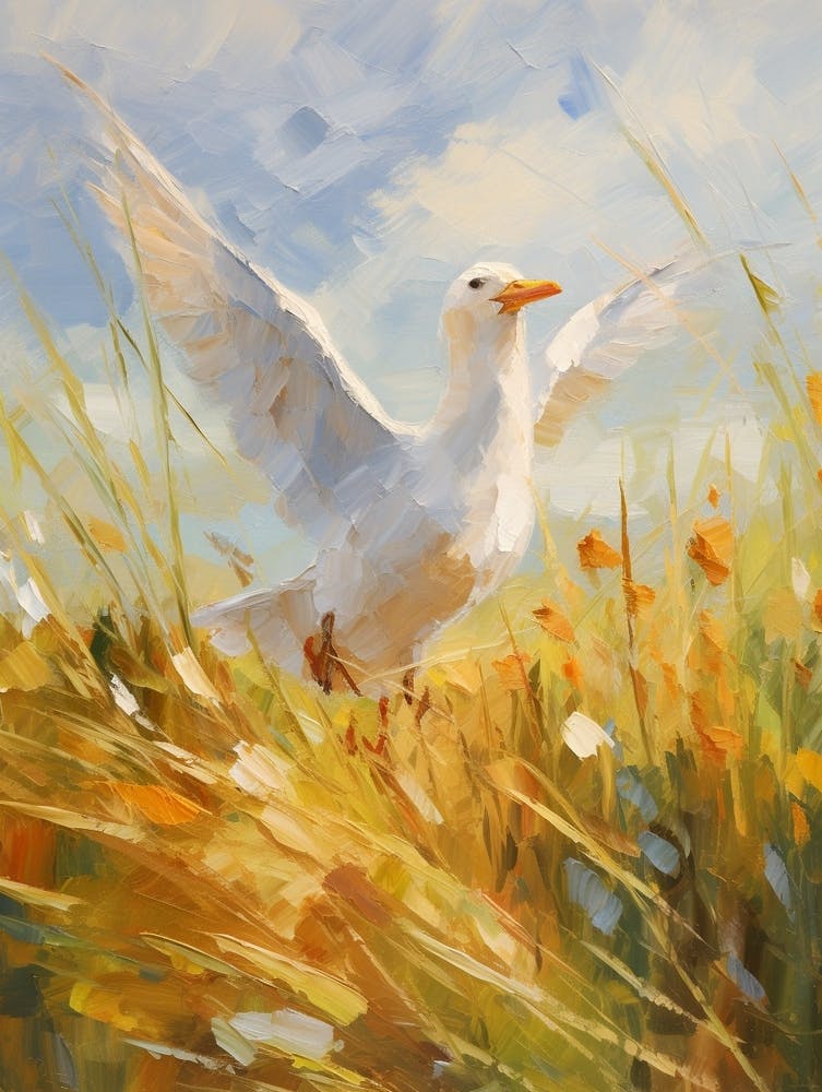 Bird Painting Albatross 2 Art Print by Feathered Muse – Fy!