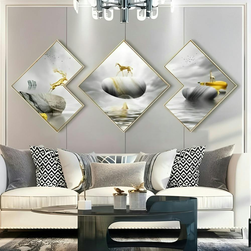 Abstract Painting Art Print by Goraya Art 1 – Fy!