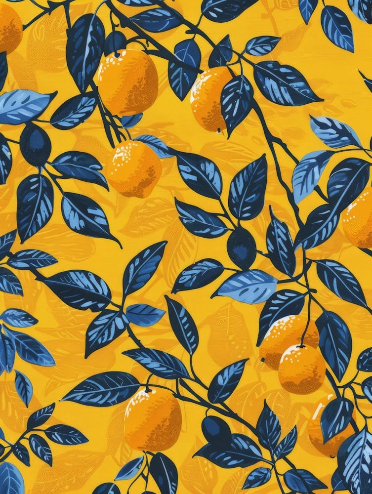Oranges On A Branch 6 Art Print by Moving Clouds Art – Fy!