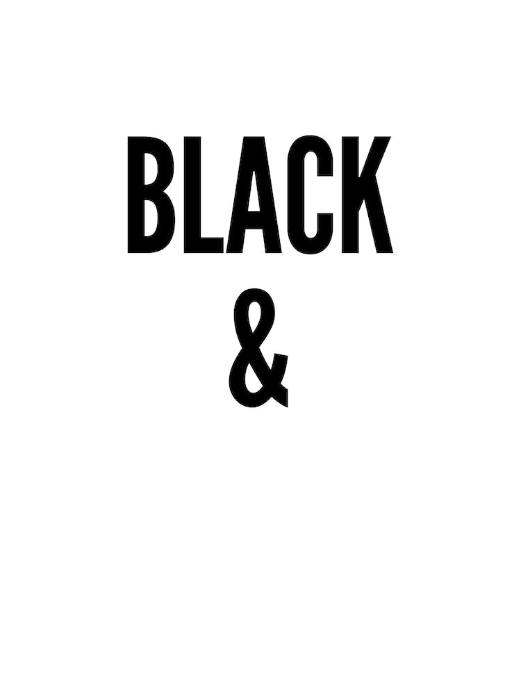 B&W Art Print by Studio Mottos – Fy!