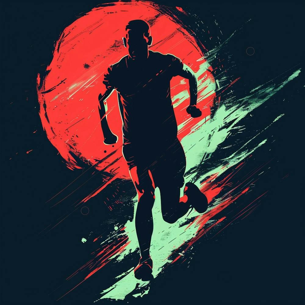 Runner In The Sun Art Print by ThatWorksMedia – Fy!