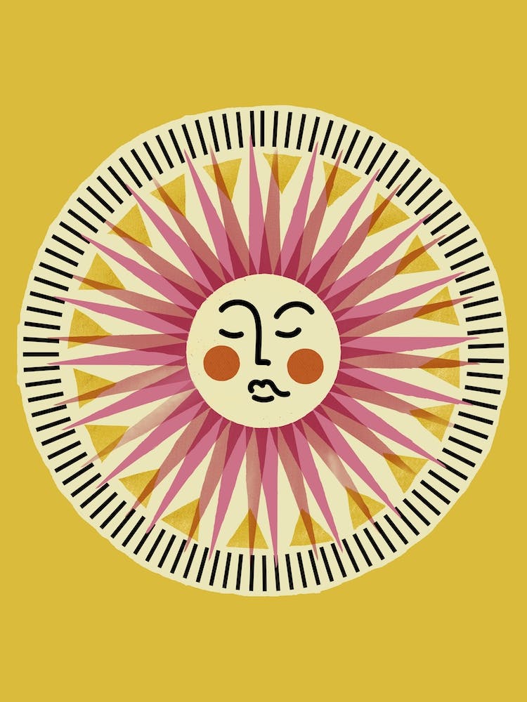 Sun Face Art Print by showmemars – Fy!