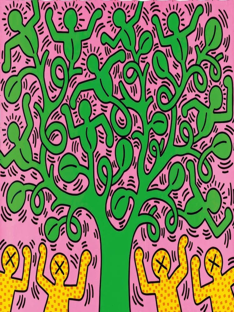 Harold Haring Art Print by botros zaki – Fy!