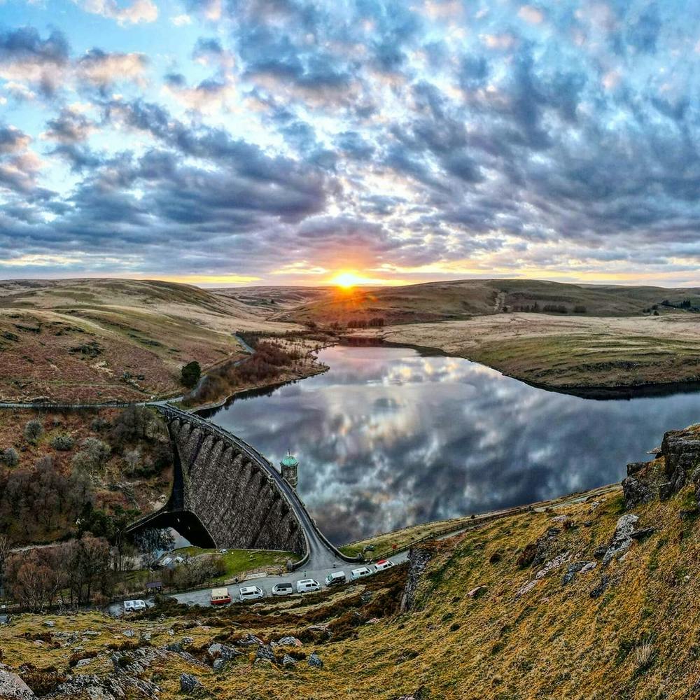 Craig Goch, Dam Wales Art Print by TomWheaton – Fy!
