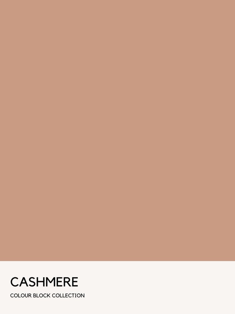 Cashmere Colour Block Poster Art Print by The Colour Block Collection – Fy!