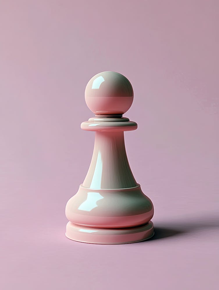 Pink Pawn Chess Piece Art Print by Art-Syndicate – Fy!