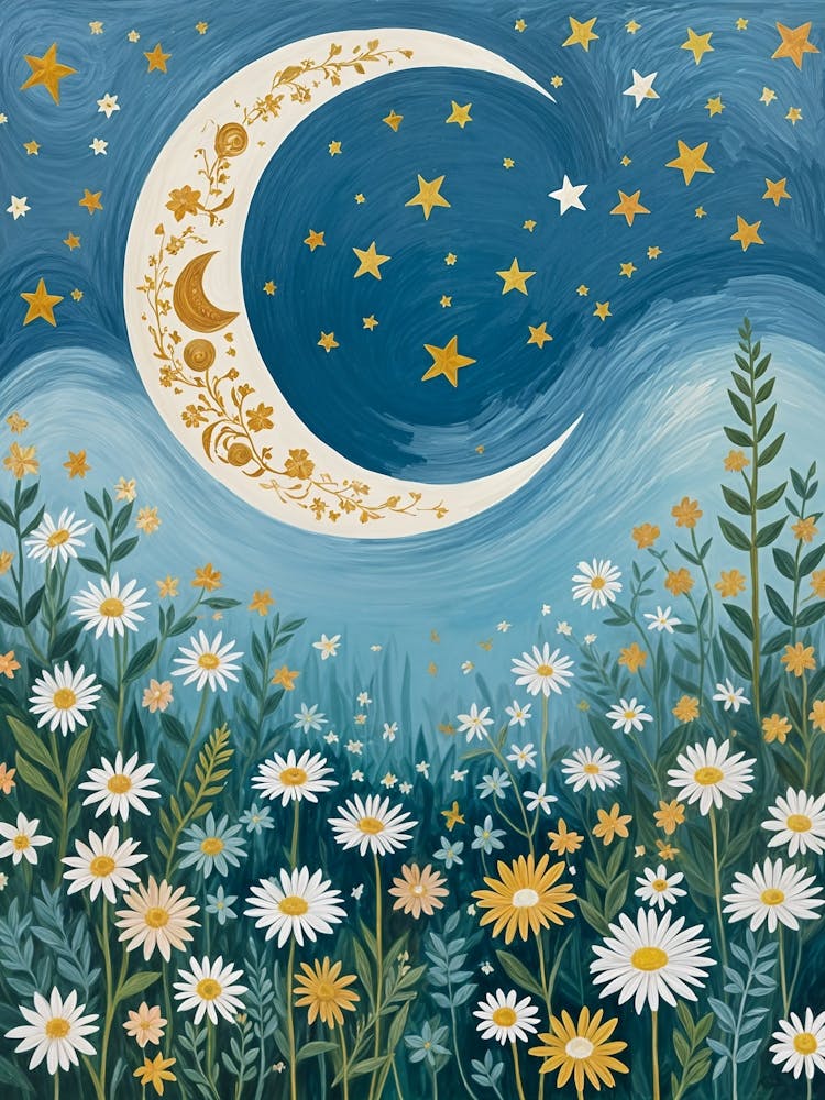 Moon Medley Art Print by Daydream Pacific – Fy!