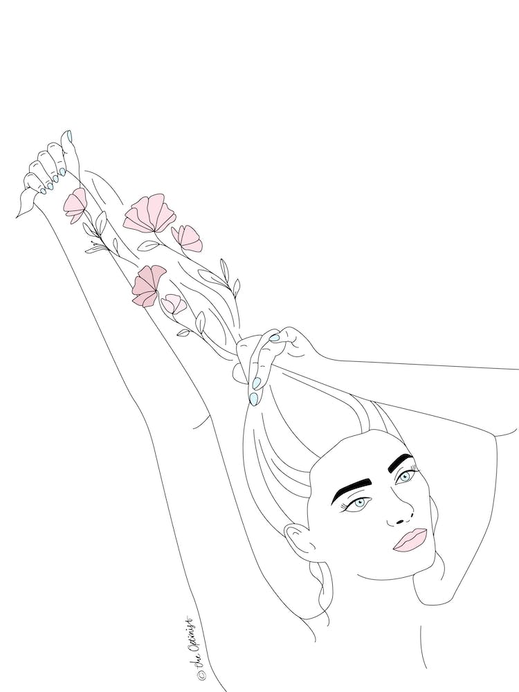Taking Care Of Myself Art Print by The Optimist – Fy!