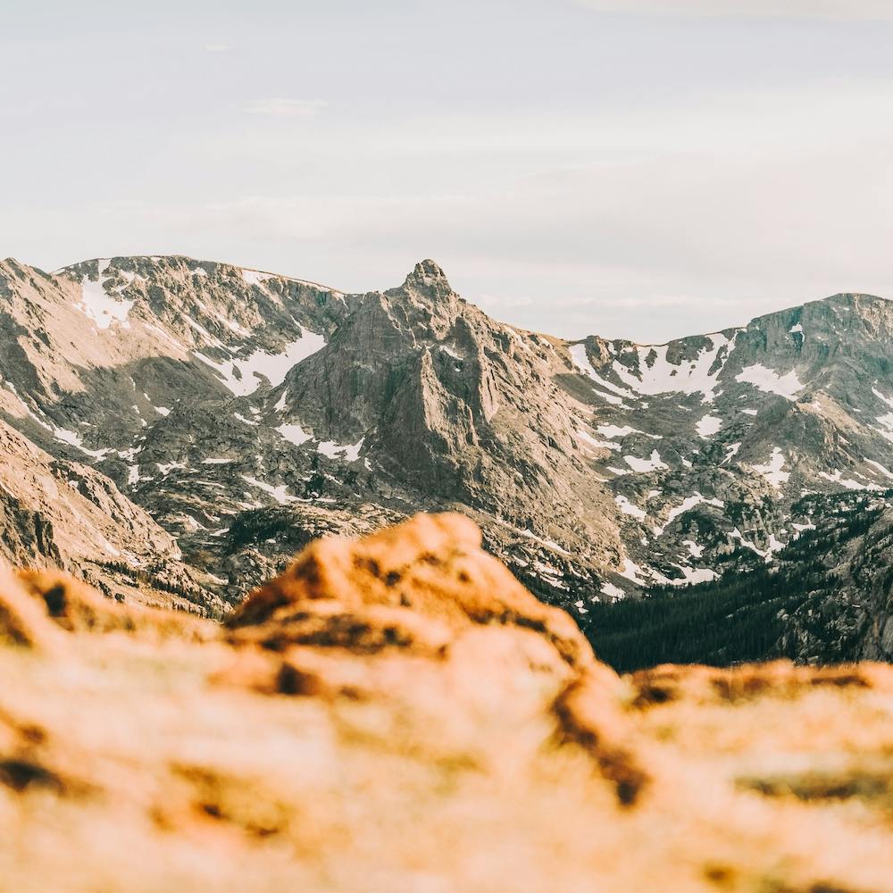 Colorado Mountains Square Art Print by Boheme At Home – Fy!