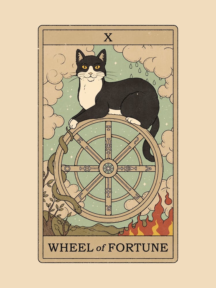 Wheel Of Fortune Redesign Art Print by Thiago Corrêa – Fy!