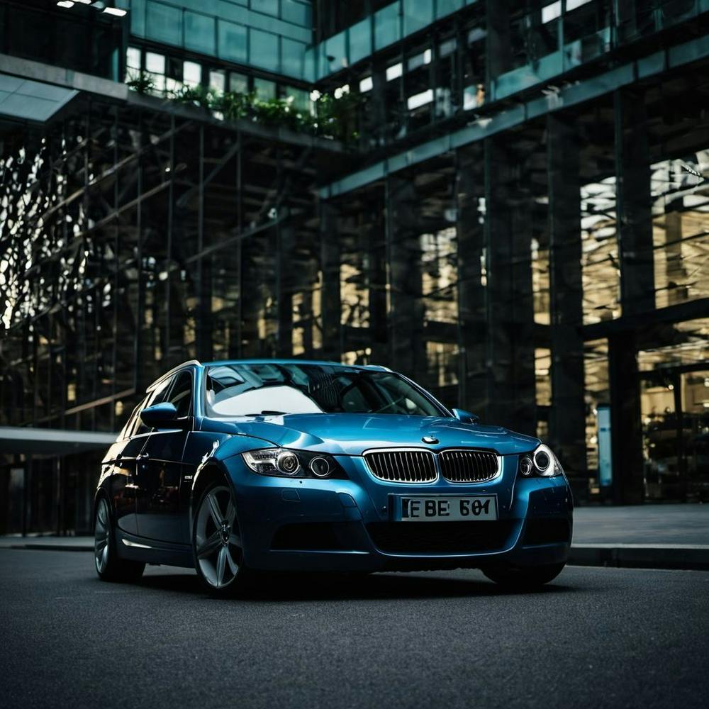 Bmw E90 Art Print by Aaron – Fy!