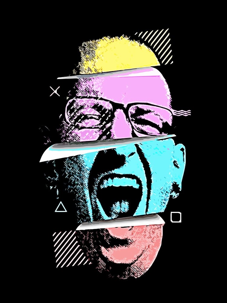 Scream chester bennington Art Print by music soul – Fy!