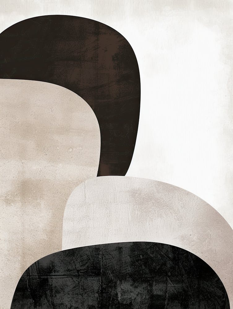 Sculpted Silhouettes Bauhaus Minimalist Art Print by Bauhaus-Syndicate ...