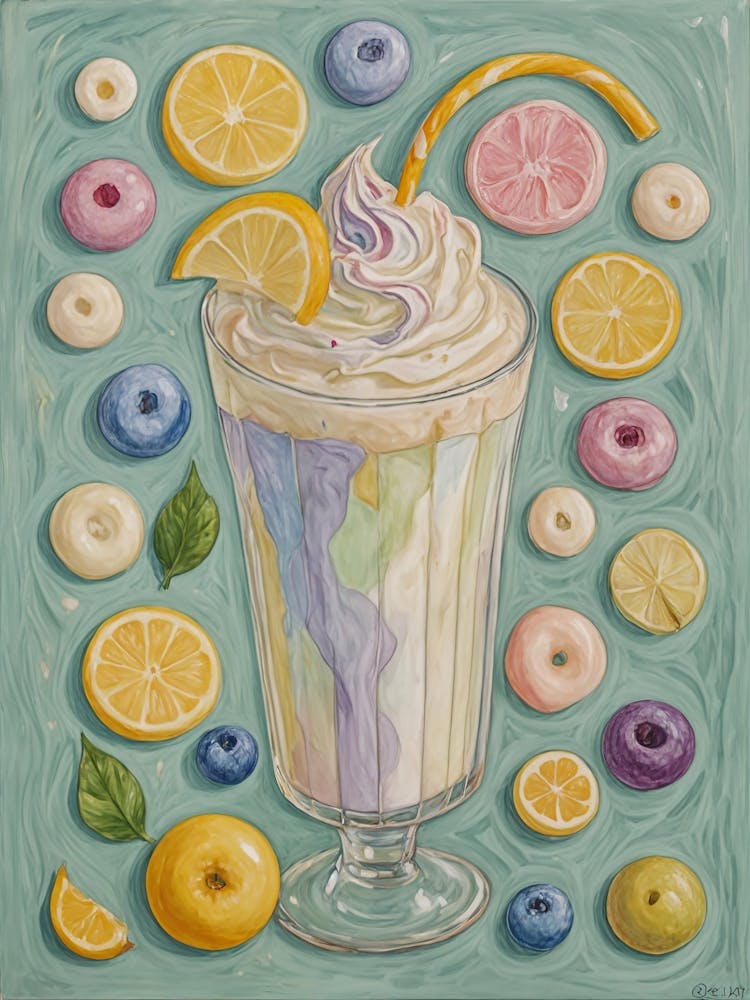 Milkshake Madness Art Print by Daydream Pacific – Fy!
